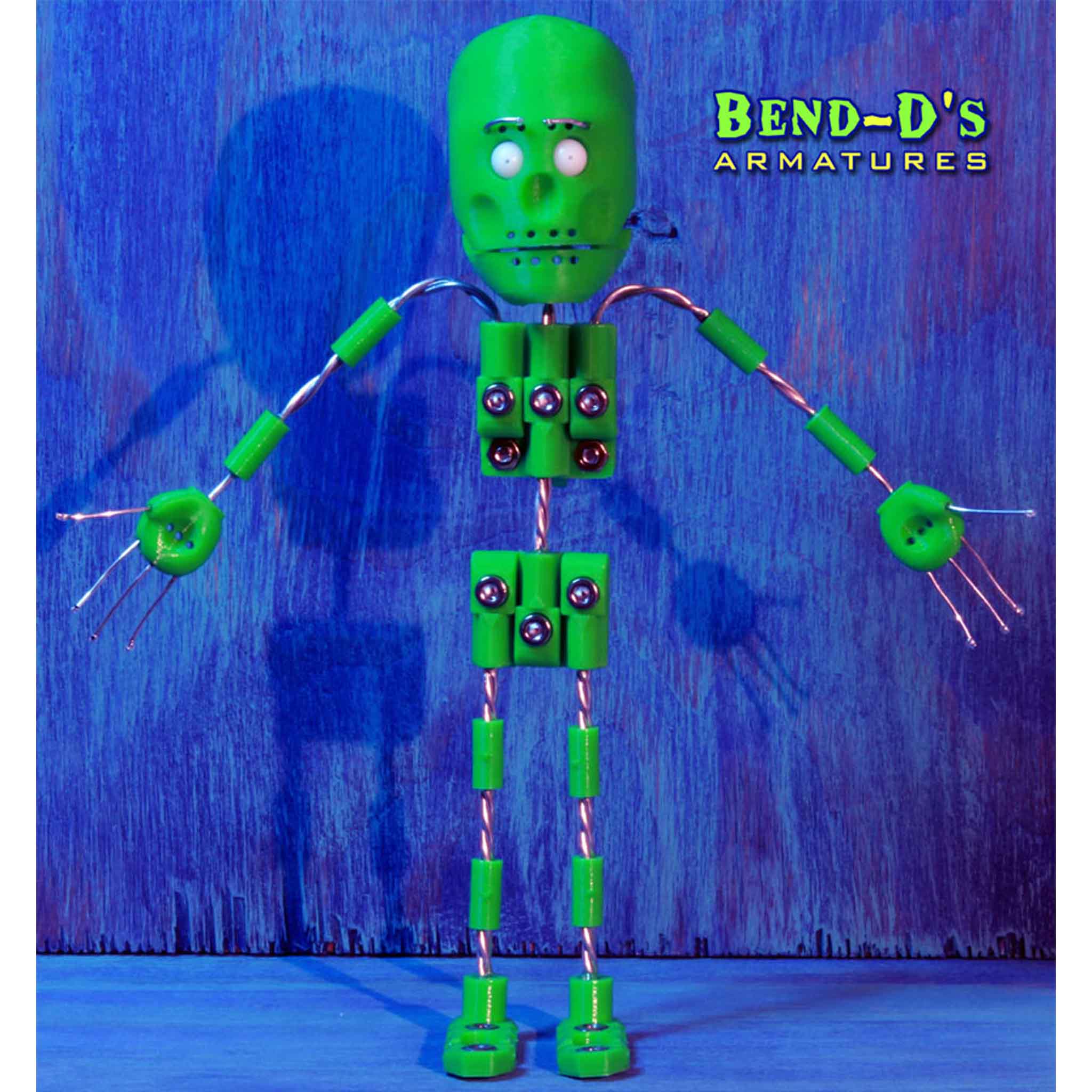Bend-D's [Advanced] Stop Motion Armature Kit 8.6 inch – the Stop Motion ...